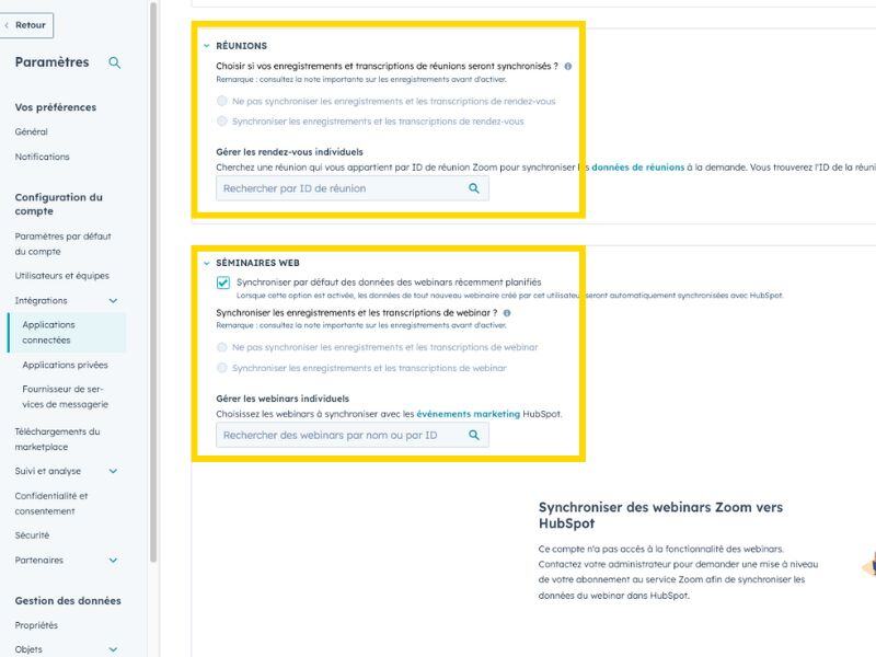 Boostez vos webinaires B2B avec l’intégration Zoom pour HubSpot