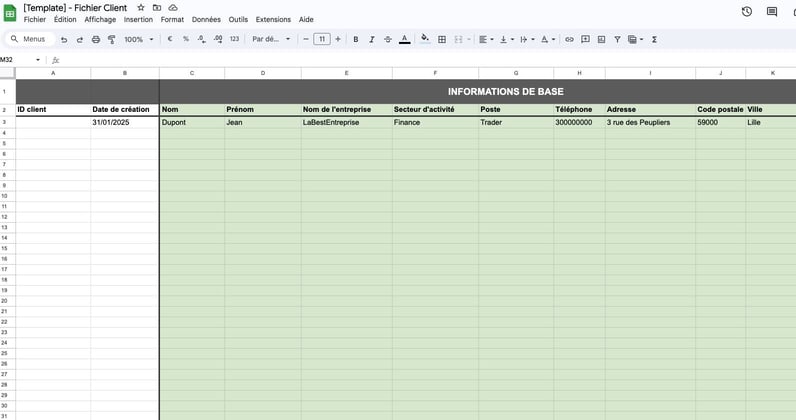 Fichier client : Définition, tutoriel et modèle gratuit