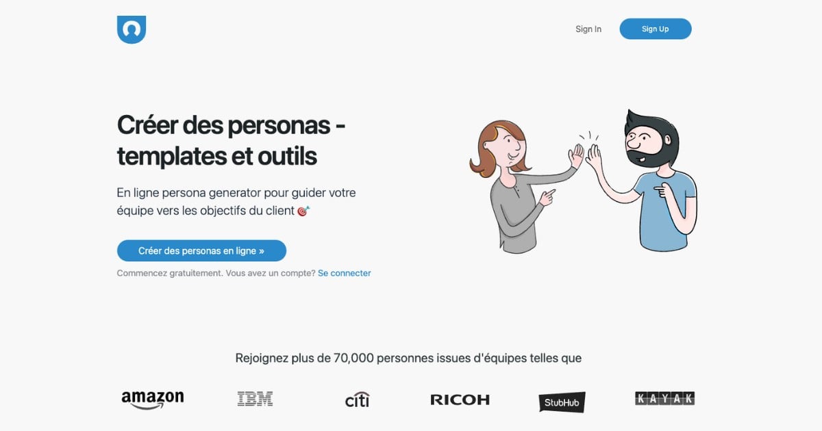 8 templates de personas marketing à connaitre