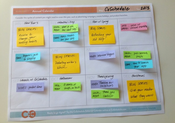 Quel modèle choisir pour votre calendrier éditorial Inbound marketing ...